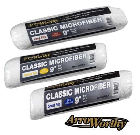 Arroworthy Classic Microfiber Paint Rollers — Nap N Bristle