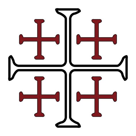 Jerusalem Cross The Crusader Cross Meaning Symbolism And Origin Jerusalem Cross The Crusader Cross Meaning Symbolism And Origin
