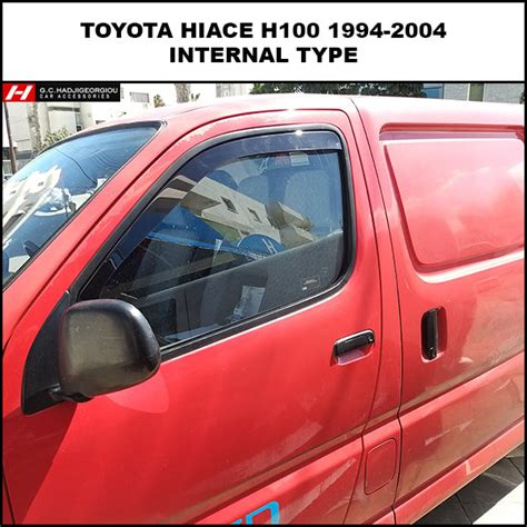 Toyota Hiace Wind Deflectors Gchadjigeorgiou Car Accessories Gc