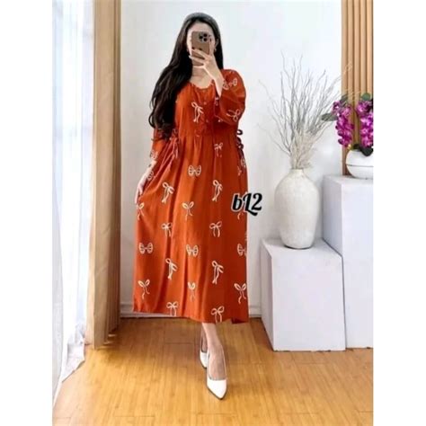 Jual Daster Chibi Daster Kekinian Terbaru Dress Chibi Daster Lengan 34