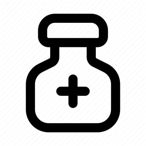 Firstaidkit Emergency Health Medical Liquid Medicine Icon