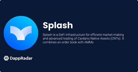 Splash Project Overview Analytics And Data Dappradar