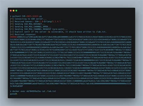 How To Check And Exploit Cve 2025 32433 Critical Unauthenticated Rce Vulnerability In Erlang