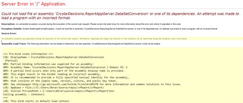 Solved Vs2022 Crystaldecisionsreportappserverclientdoc Sap