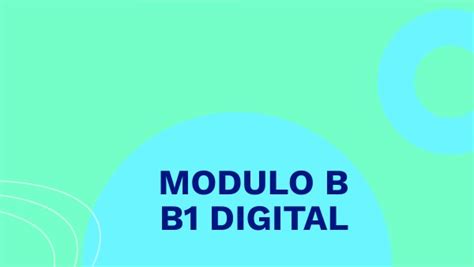 Modulo B Genially