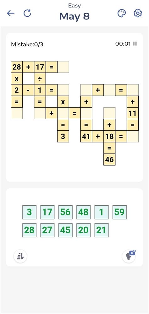 Télécharger Crossmath 316 Apk Pour Android Gratuit
