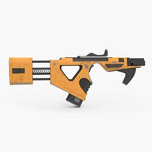 Sci Fi Rifle Gltf Models For Download Turbosquid
