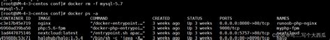 centos docker 安装 and 常用命令 docker centos 无 passwd命令 csdn博客