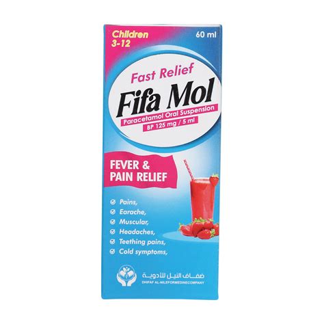 Fifa Mol Paracetamol Oral Suspension At 2360 Inr At Best Price In Mumbai Liliuminternational