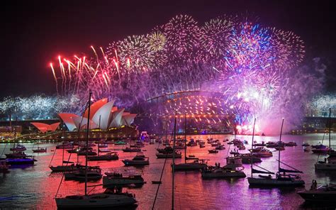 2023 New Year Fireworks Sydney Harbour Bridge Australia 5k Preview