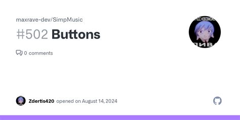 Buttons · Issue 502 · Maxrave Devsimpmusic · Github
