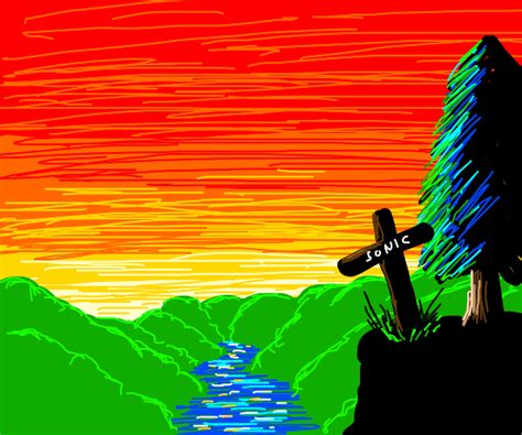 Sonic Ducking Fies Drawception