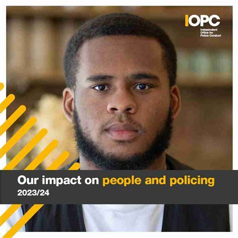 Iopc Releases Annual Impact Report Emergency Services Times