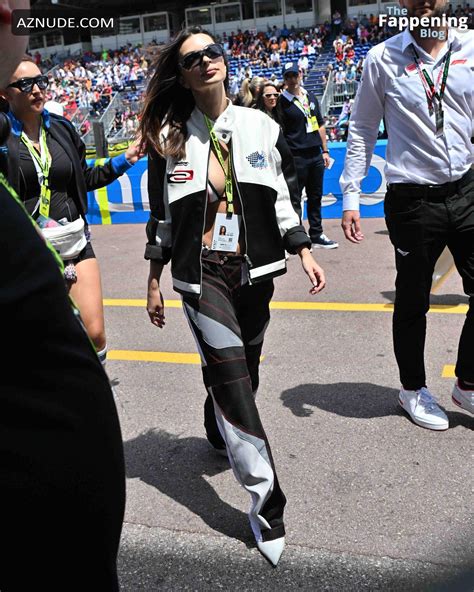 Emily Ratajkowski Sexy Sizzles At Monte Carlo F1 Grand Prix Aznude