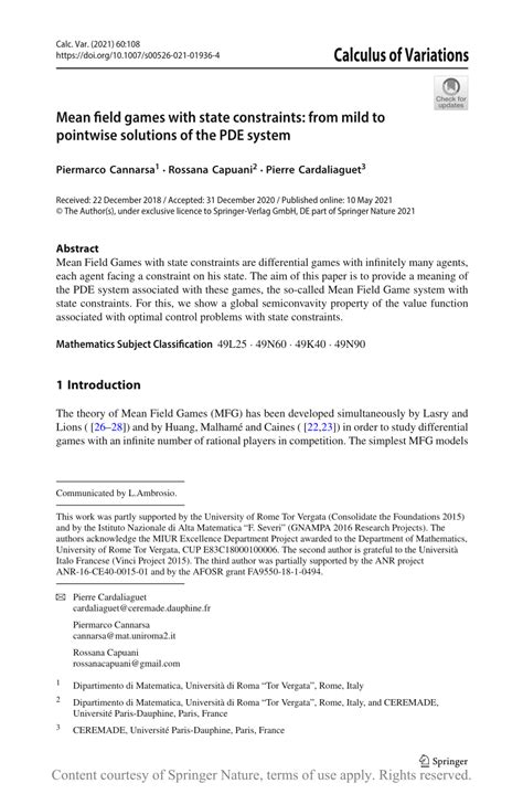 Mean Field Games With State Constraints From Mild To Pointwise Solutions Of The Pde System
