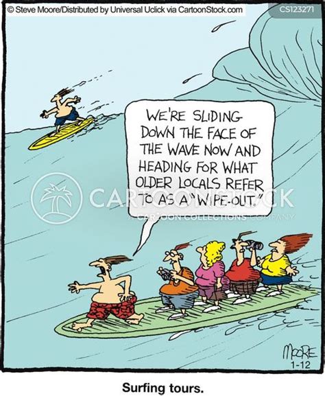 Face Of The Wave Cartoons And Comics Funny Pictures From Cartoonstock