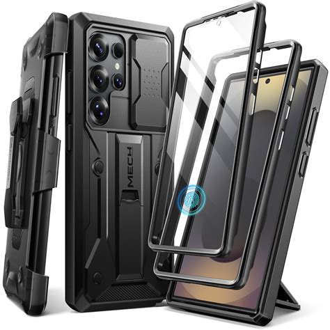 Tongate For Samsung Galaxy S25 Ultra Case [built In Slide Camera Cover