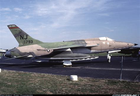 Republic F 105b Thunderchief Usa Air Force Aviation Photo