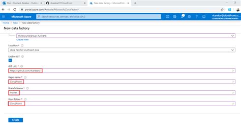 How To Connect Your Azure Data Factory With Github Cloudfronts