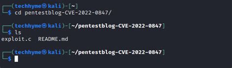 Kali Linux Exploitation Of Dirty Pipe Vulnerability CVE Tech Hyme