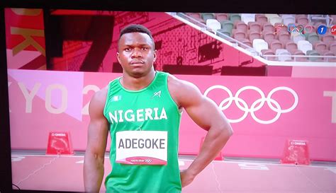 Olympics Adegoke Makes History Defeats Worlds Fastest Man In 100m Heat Punch Newspapers