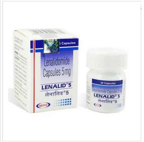 Natco Pharma Tablets Lenalid 5mg Lenalidomide Packaging Type Bottle