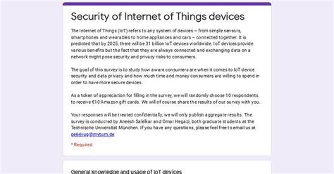 Iot Security Survey Rsmarthome