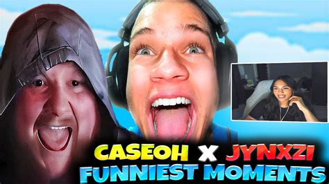 Reacting To Caseoh X Jynxzi Funniest Moments Youtube