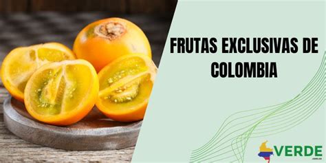 Frutas Más Importantes De Colombia Colombia Verde