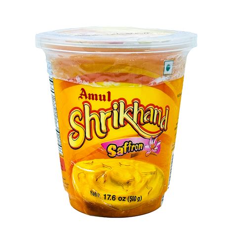 Get Amul Shrikhand Saffron 500 G Delivered Weee Asian Market