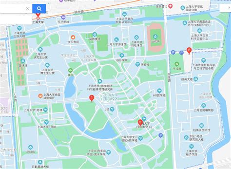 上海高校地图分布图 千图网