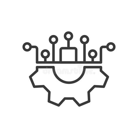 Stream Processing Icon In Line Design Stream Processing Real Time