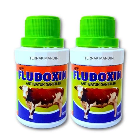 Jual Fludoxin 120 Ml Obat Batuk Pilek Untuk Sapi Kambing Domba Shopee