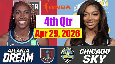 Chicago Sky Vs Atlanta Dream 4th Qtr Highlights April 29 2026 Wnba