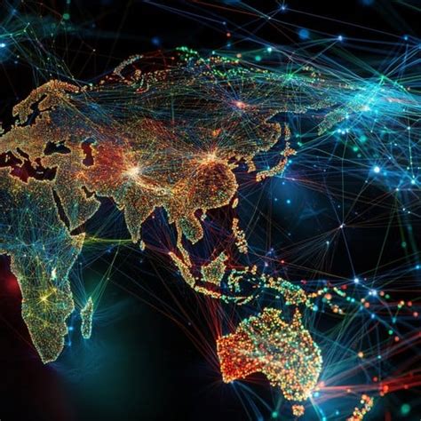 Free Global Network Visualization Image Global Network Data