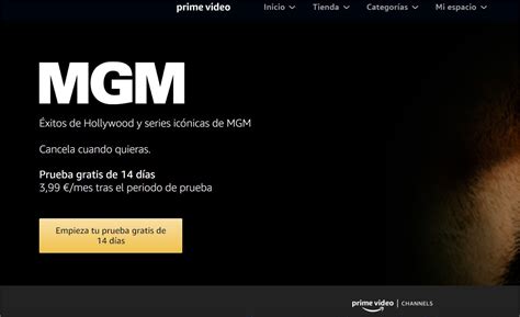 Amazon Presenta Mgm International Su Nuevo Canal Tras Fusionarse Con Lionsgate