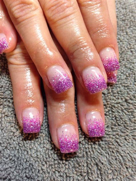 Glitter Purple And Pink Nail Innovationz Nails Nail Art Us Nails