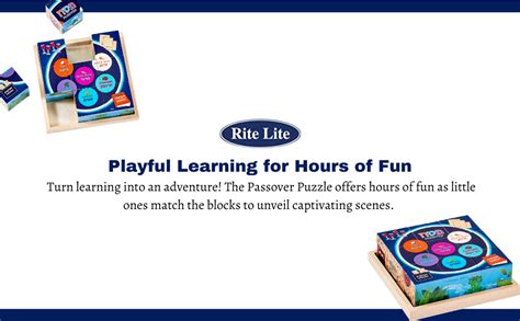 Passover Puzzle T By Rite Lite Match All 9 Blocks For