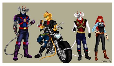 Biker Mice From Mars By Delianam On Deviantart
