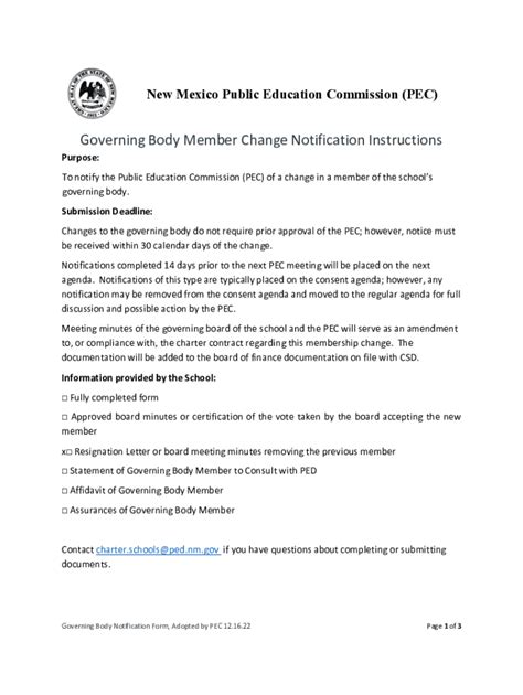Fillable Online Public Education Commission Pec Report Fax Email Print Pdffiller