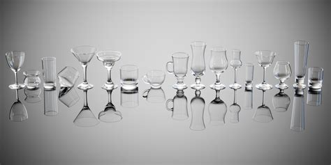 Set Of 24 Cocktail Glasses Types Superhive Formerly Blender Market