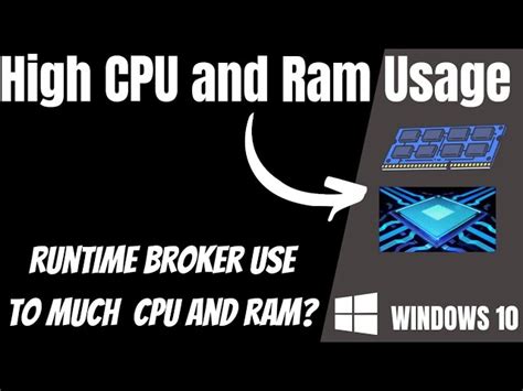 How To Fix Runtimebrokerexe High Cpu Usage In Windows 10 How To Fix