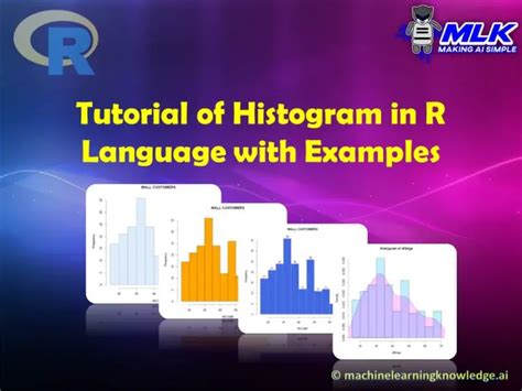 tutorial of histogram in r programming language with examples mlk