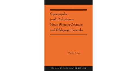supersingular p adic l functions maass shimura operators and
