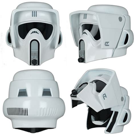 Stormtrooper Scout Motorcycle Helmet