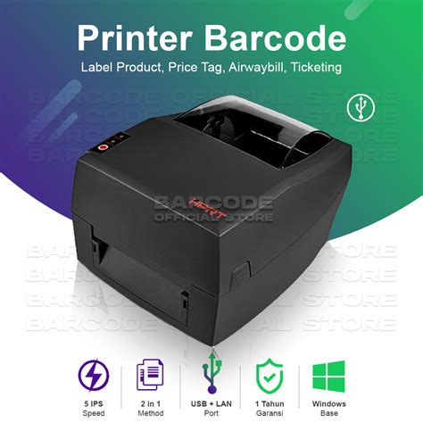 Jual Barcode Termal Printer Hprt Xt 300 Cetak Label Harga Pengiriman Barang Shopee Indonesia