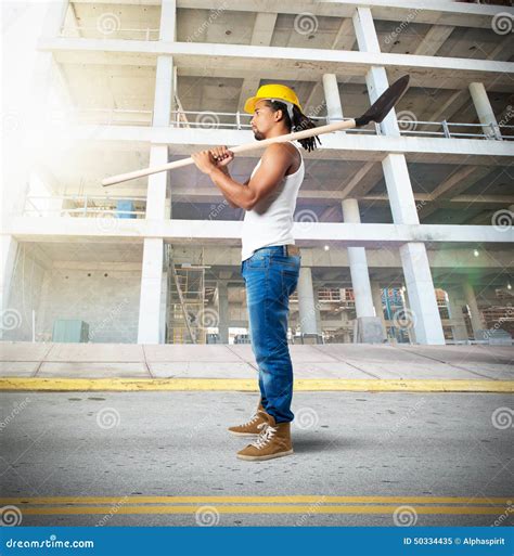 Building Site Stock Image Image Of Cloudy Relax Jeans 50334435