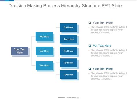 Decision Making Process Hierarchy Structure Ppt PowerPoint Presentation Pictures