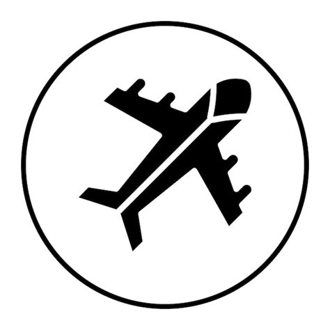 Premium Vector Airplane Vector Illustration