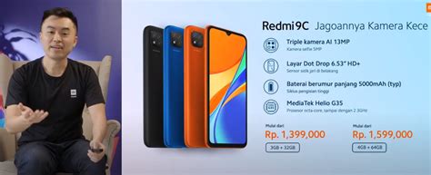 Xiaomi Redmi C Resmi Dirilis Di Indonesia Harganya Trendtech Indonesia